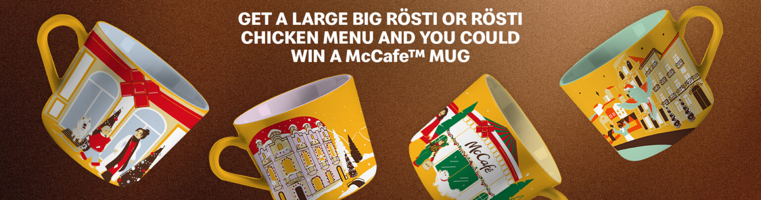 Get a large Big Rösti or Rösti Chicken menu and you could win a McCafe ...